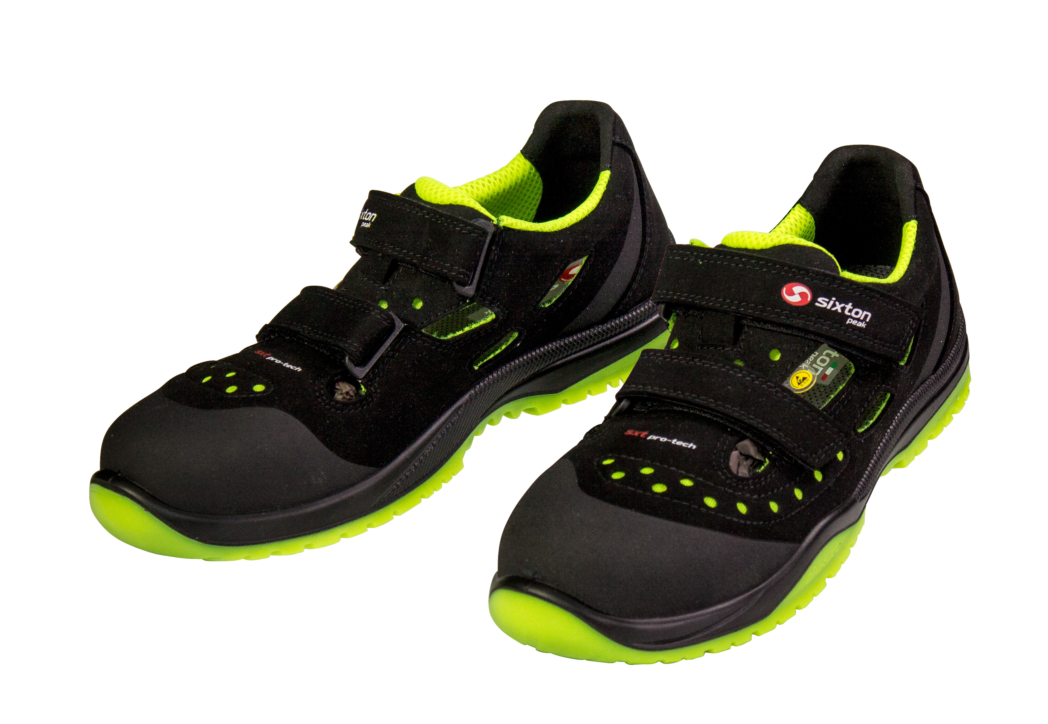 Waibel Workwear | Sicherheitschuhe S1P | Rimini Sandale S1P ESD schwarz ...